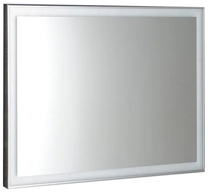 Sapho LUMINAR zrcadlo s LED osvětlením v rámu 700x500mm, chrom - NL556