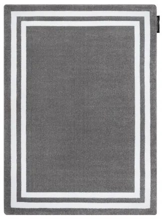koberec HAMPTON Rám šedý velikost 200x290 cm | krásné koberce cz