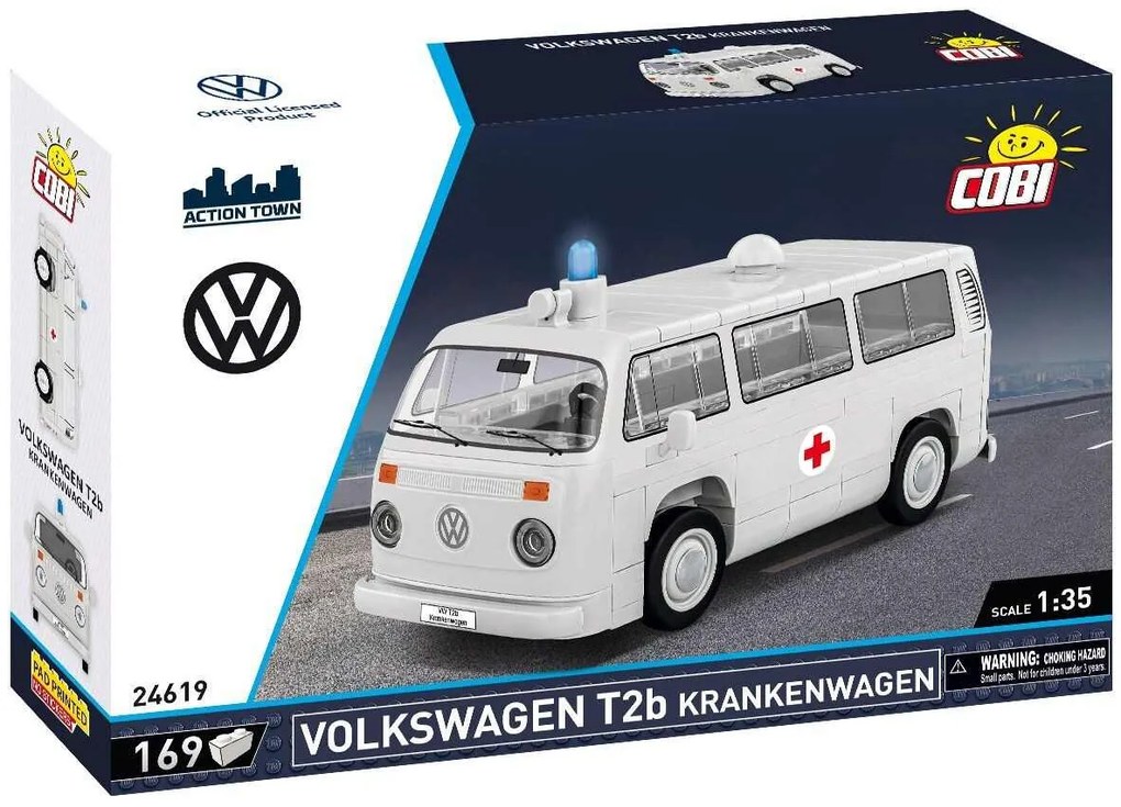 Cobi 24619 volkswagen t2b sanitka