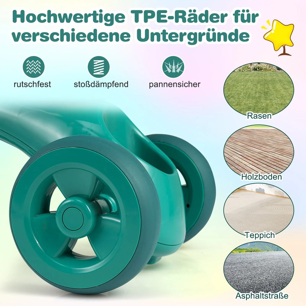 Costway Dětská tříkolka balanční kolo s omezeným zvonkem na řízení