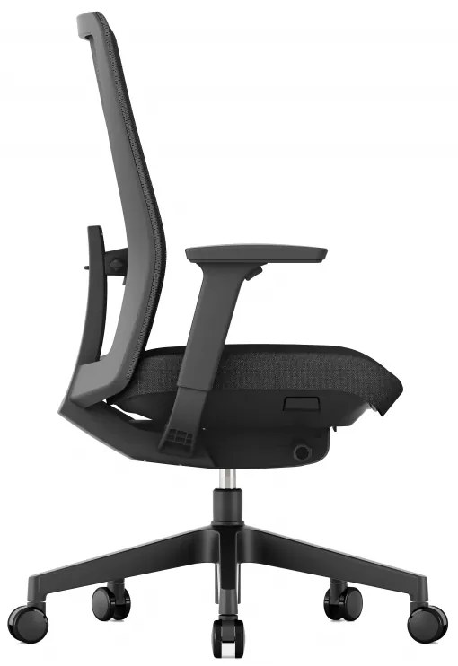 Office Pro Kancelářská ergonomická židle K10 — více barev Černá