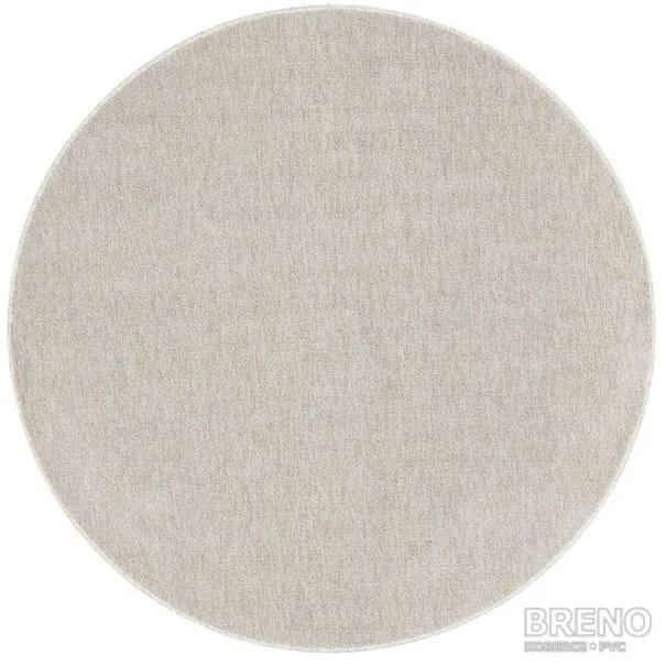 Breno Kusový koberec NIZZA kruh 1800 Cream, 120x120 cm, Béžová/Šedá