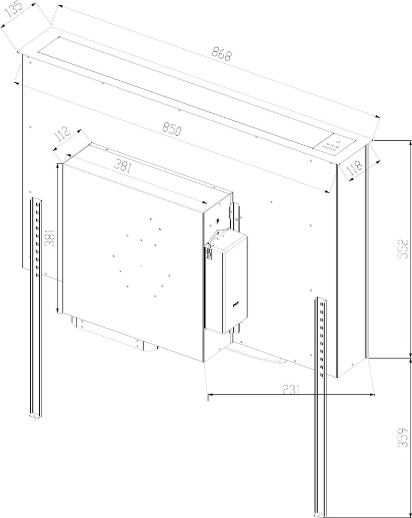 Kluge Odsavač par Kluge KLD9500BLG