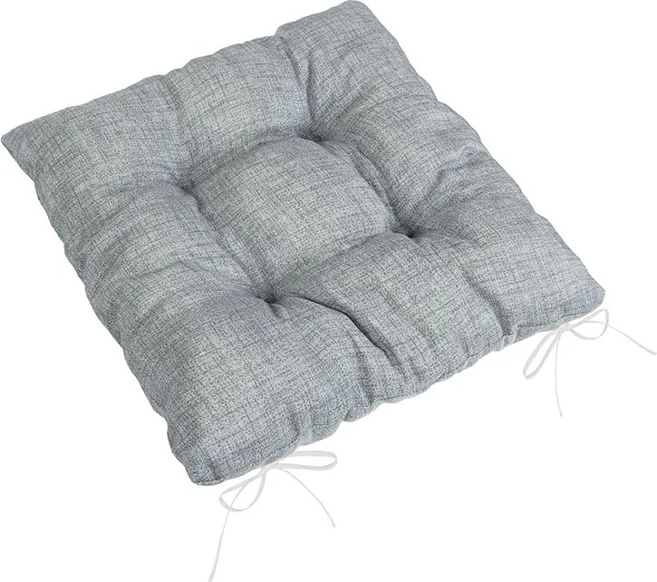 Bellatex Sedák LADA prošívaný Šedá 40x40 cm
