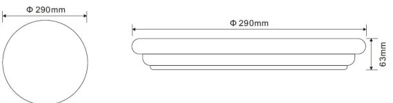 GLOBO 41003-20 - LED Stropní svítidlo TARUG 1xLED/20W/230V