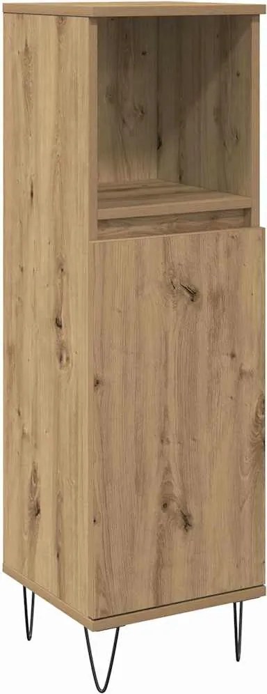 Sada koupelnového nábytku 3 ks Artisanový dub 30 x 30 x 180 cm 3378508