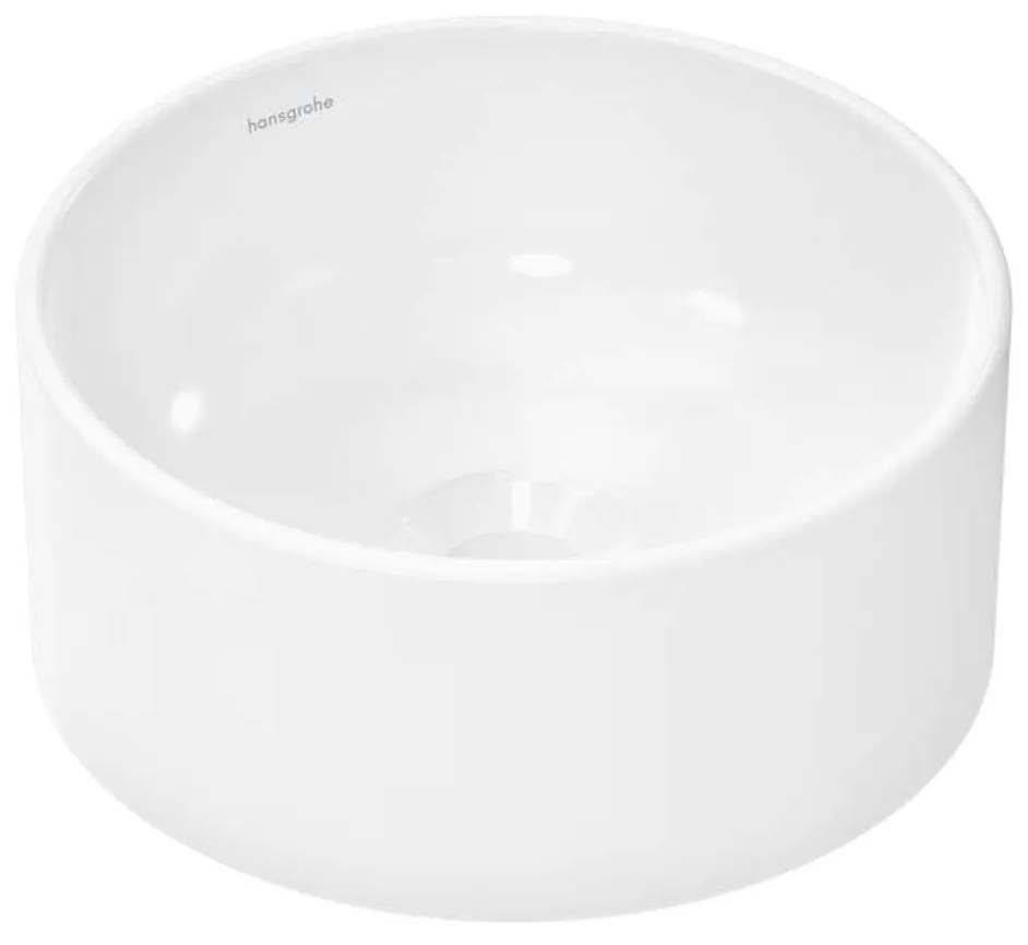 Hansgrohe Xuniva S - Umývátko na desku, průměr 30 cm, bez přepadu, bílá 60163450