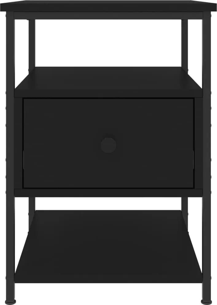 vidaXL Noční stolek 40 x 42 x 56 cm kompozitní dřevo [826023] Barva: kouřový dub