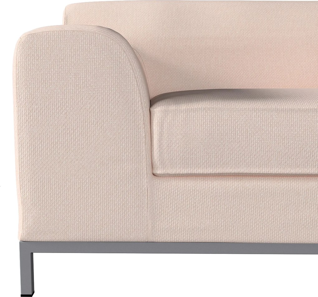 Potah na pohovku IKEA  Kramfors 2-místná barva růžová látka pletený vzor