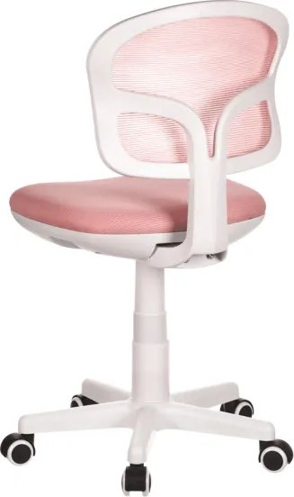 Dětská otočná židle růžová KA-C801 PINK