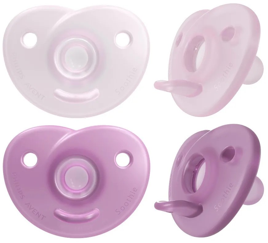PHILIPS AVENT Šidítko Soothie 0 - 6 m, 2 ks Philips Avent Chlapec