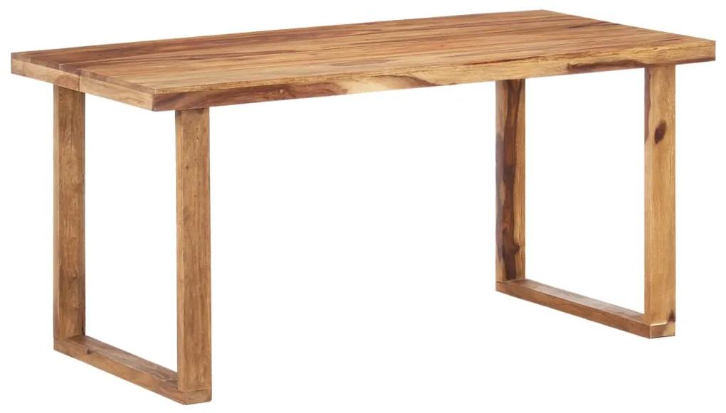 287355 vidaXL Jídelní židle 160 x 80 x 76 cm masivní sheeshamové dřevo