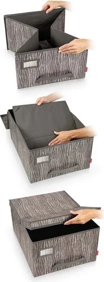 TESCOMA Krabice na oděvy FANCY HOME 40 x 52 x 25 cm, cappuccino