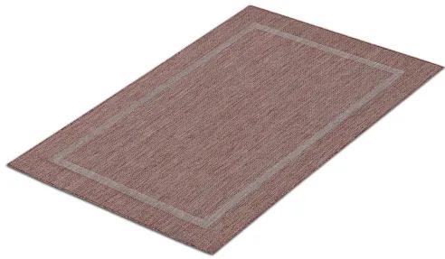 Koberce Breno Kusový koberec RELAX 4311 Red, Hnědá, Červená, 160 x 230 cm