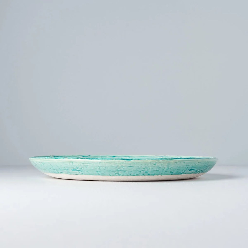 MADE IN JAPAN Mělký talíř Turquoise 28 cm 28 cm
