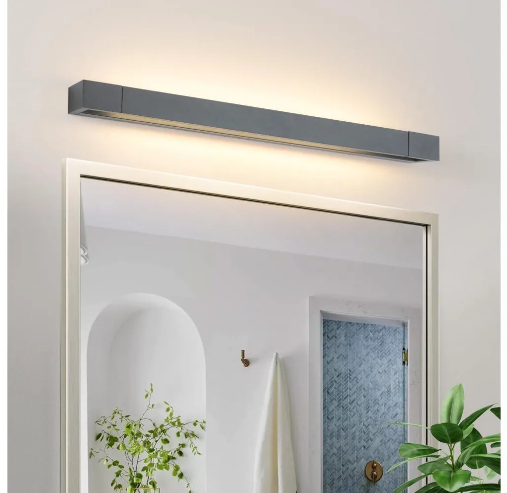 Brilagi-LED Koupelnové osvětlení zrcadla AQUA LINE LED/18W/230V 60 cm IP44 antr. BRI311