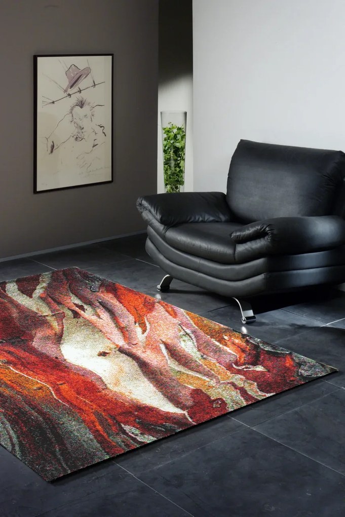 Spoltex, Kusový koberec Rust red 21304-910, 160x230, vícebarevná, obývací pokoj