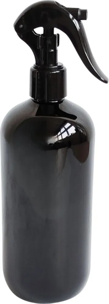 Dávkovač na mýdlo 500 ml černý s černým rozprašovačem MINI BELA