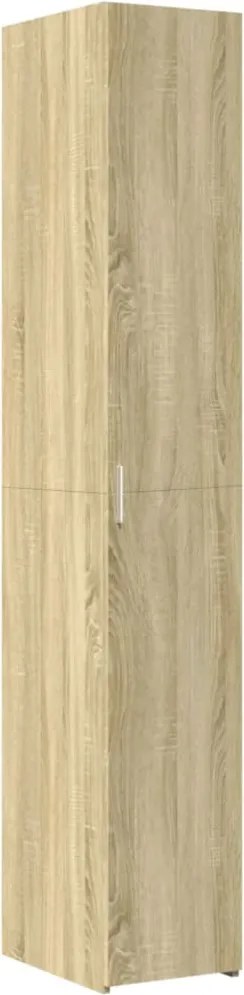 Skříň highboard dub sonoma 30 x 42,5 x 185 cm kompozitní dřevo 3281394