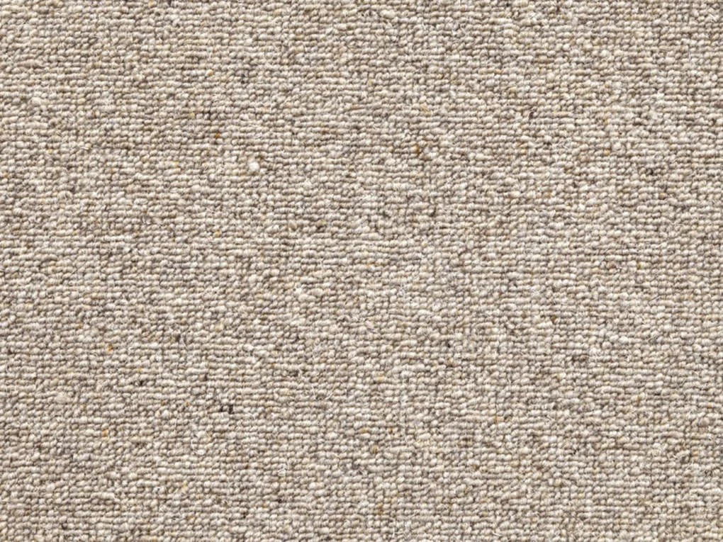 Vlněný koberec Pure Wool 6835 hnědý Šíře role: 4 m