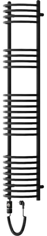 Mexen Eros, elektrické topné těleso 1600 x 318 mm, 900 W, černá, W112-1600-318-2600-70