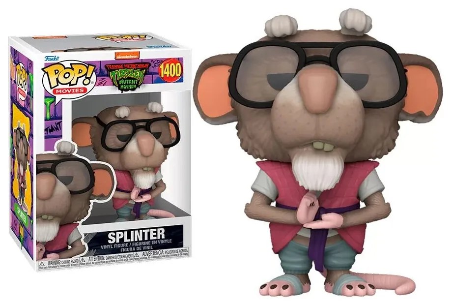 Figurka funko pop! teenage mutant ninja turtles splinter 1400