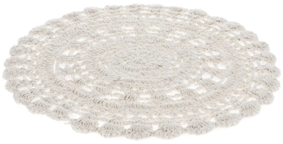 Prostírání s příměsí bavlny ø 35 cm Crochet – Rex London