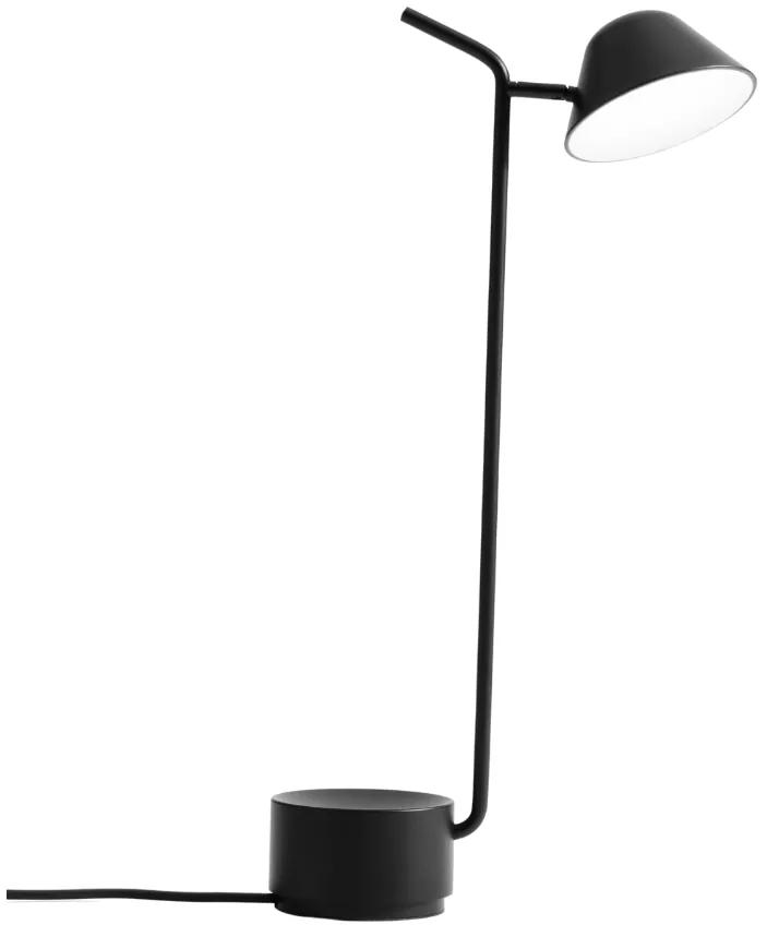 OnaDnes -20% Audo CPH Černá kovová stolní lampa AUDO PEEK 52 cm