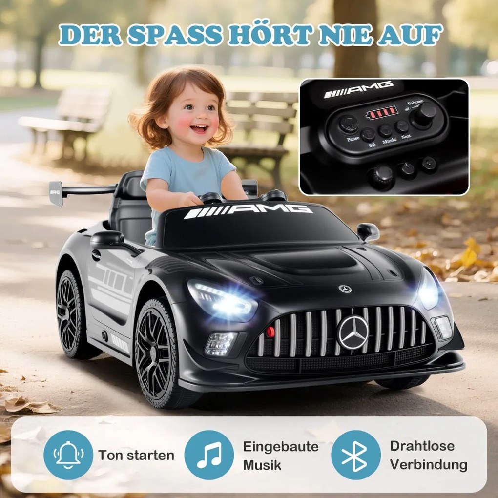 Costway Licencované auto pro děti Mercedes-AMG GT3 s dálkovým ovládáním 3