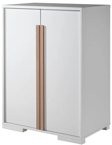 2-dveřová skříňka Molde bílá 86cm