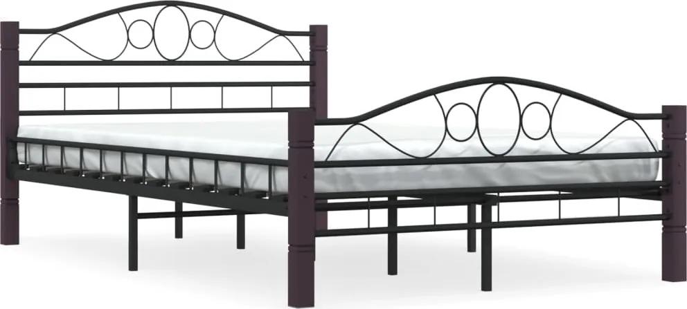 vidaXL Rám postele kovový 120 x 200 cm [285292] Barva: Černá