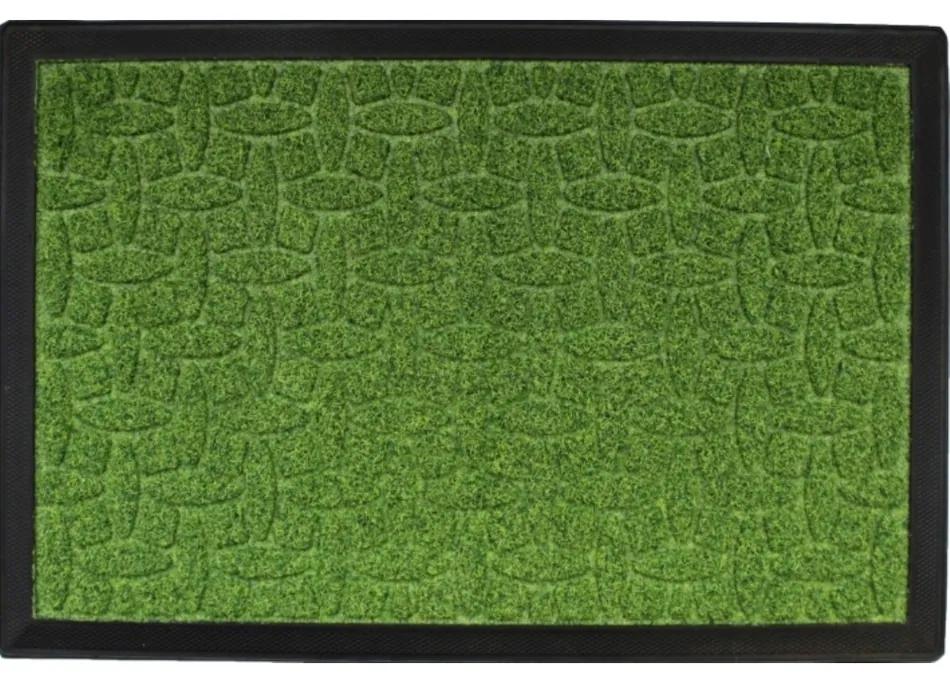 Domarex Rohožka Pips Mat zelená, 40 x 60 cm
