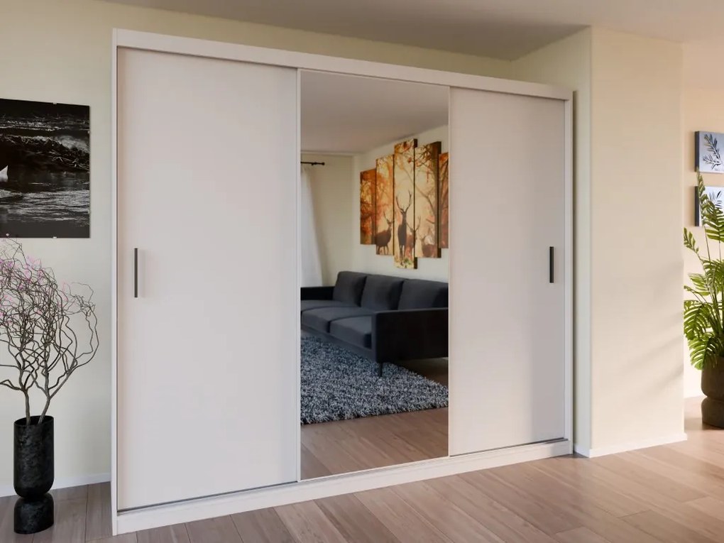 GiB Meble Šatní skříň BREGI SZ250 Barva: Kašmír