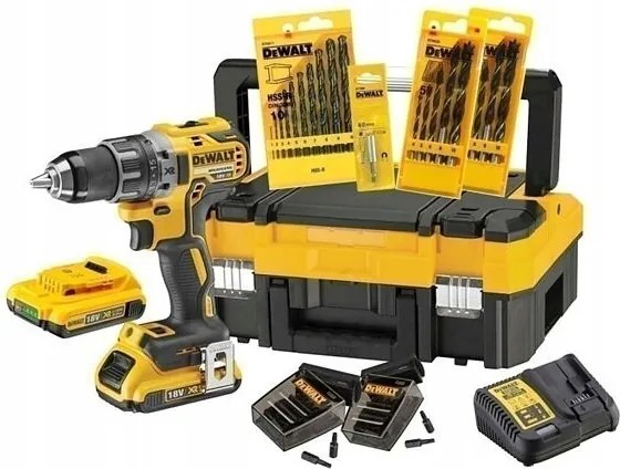 DeWalt DCK791D2T aku vrtačka 18V/2*2Ah, Xr Li-ion, 70Nm, 0-550/2000 ot./min
