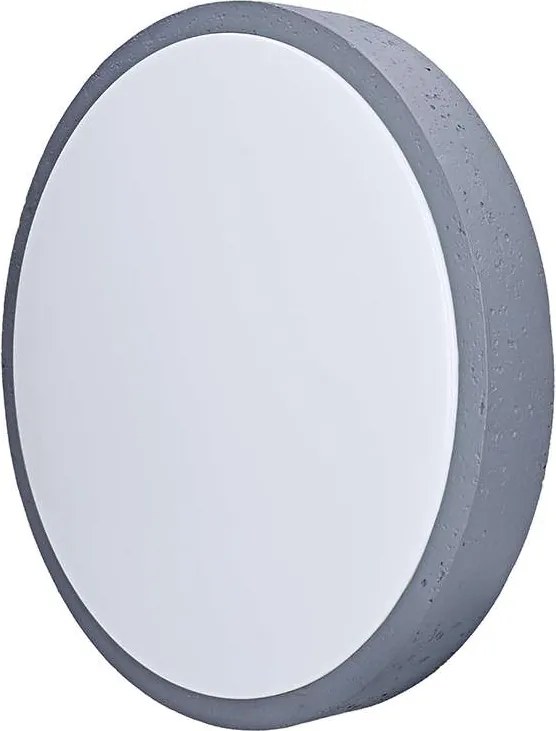 LED stropní světlo s dálkovým ovládáním Grey nastavitelné - průměr 49 cm, šedá