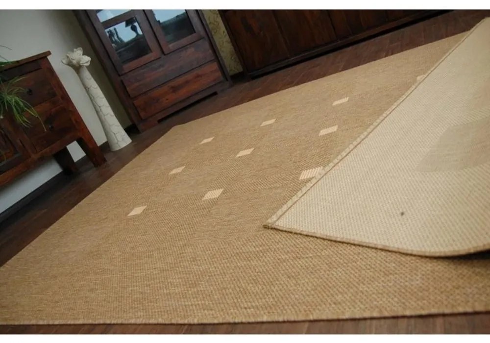 Kusový koberec Lee hnědý 120x170cm