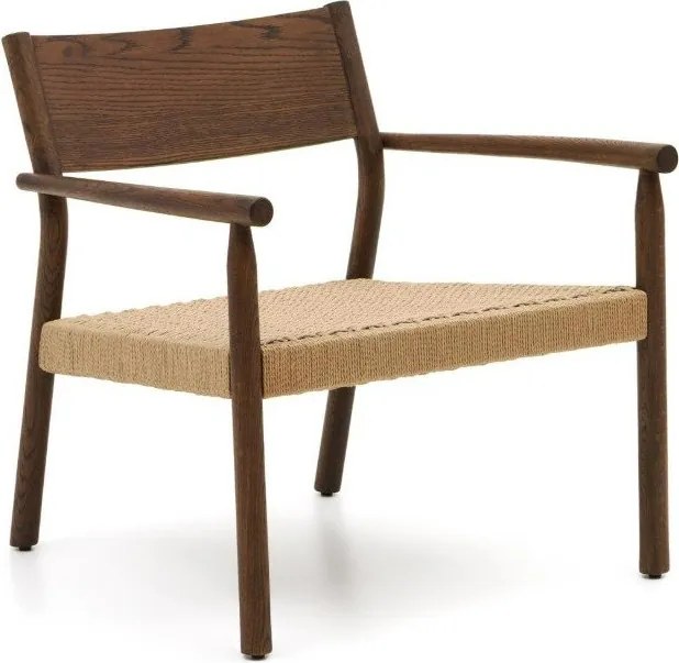 Křeslo s výpletem v přírodní barvě Yalia – Kave Home