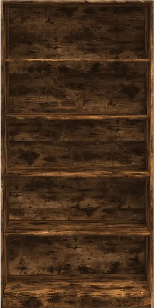 Šatní skříň kouřový dub 100 x 50 x 200 cm kompozitní dřevo 3307733