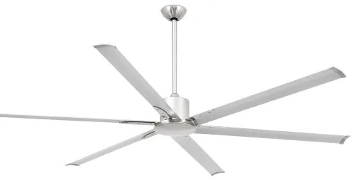 FARO 33465A-Stropní ventilátor ANDROS XL matný chrom pr. 213 cm+dálkové ovládání