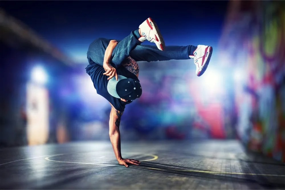 Fototapeta Breakdance Tanečnice Omyvatelný vlies 460x300