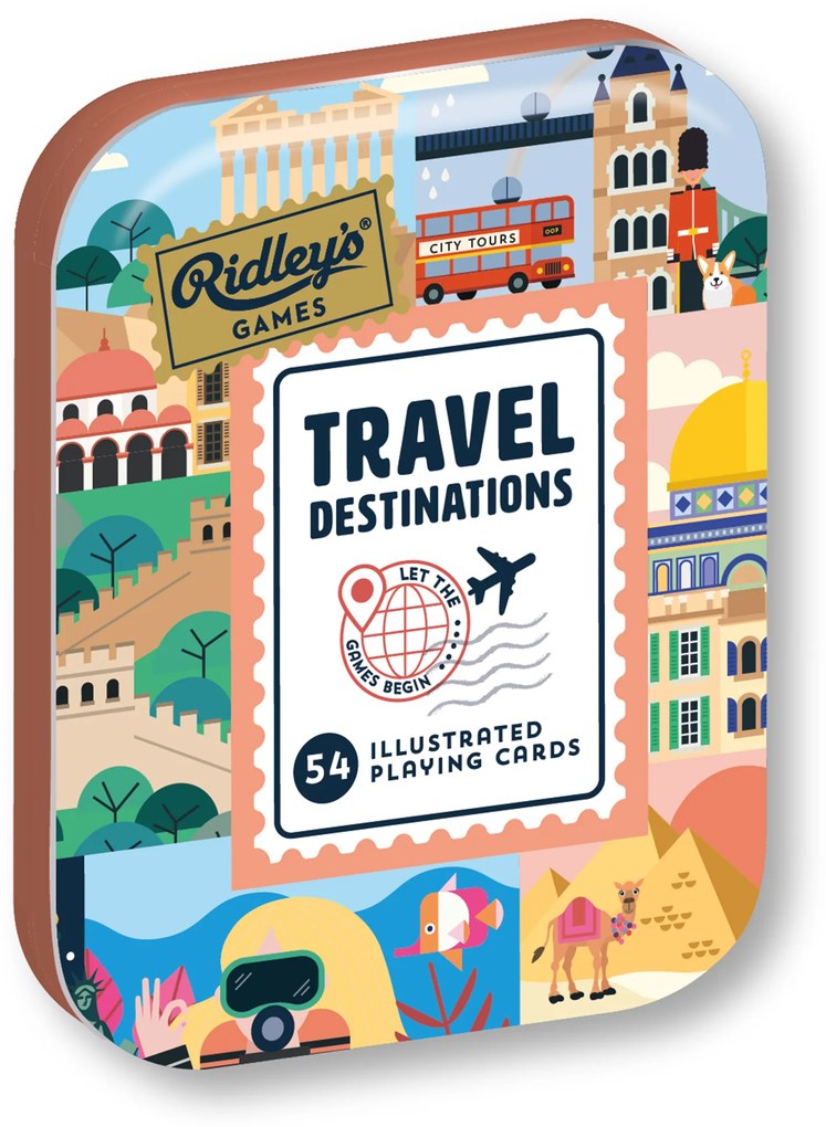 Ridley's Games Hrací karty Turistické destinace