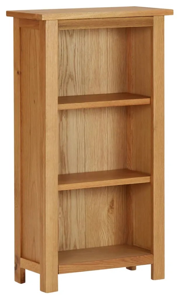 289186 vidaXL Knihovna 45 x 22,5 x 82 cm masivní dubové dřevo