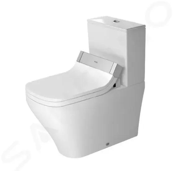 DURAVIT - DuraStyle WC kombi mísa pro SensoWash, Vario odpad, s HygieneGlaze, alpská bílá (2156592000)