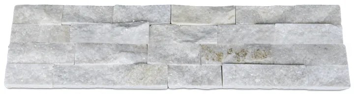 ALFIstyle Kamenný obklad, kvarcit IVORY 15x60 cm