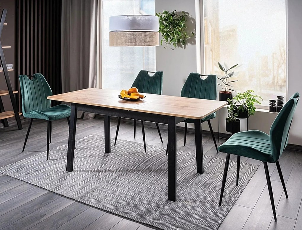 Čalouněná jídelní židle Arco Velvet - výběr z 5 provedení