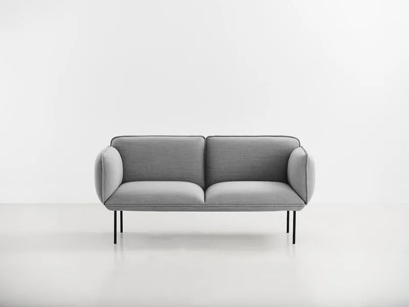 Pohovka "Nakki", dvoumístná, 5 variant - Woud Varianta: cenová skupina 4 - vzorník Fiord (Kvadrat) | Harald 3 (Kvadrat) | Steelcut Trio 3 (Kvadrat) | Vidar 3 (Kvadrat) | Icon (Nevotex)