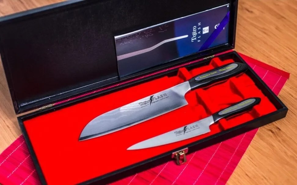 Tojiro Flash dárková sada nožů 2 ks