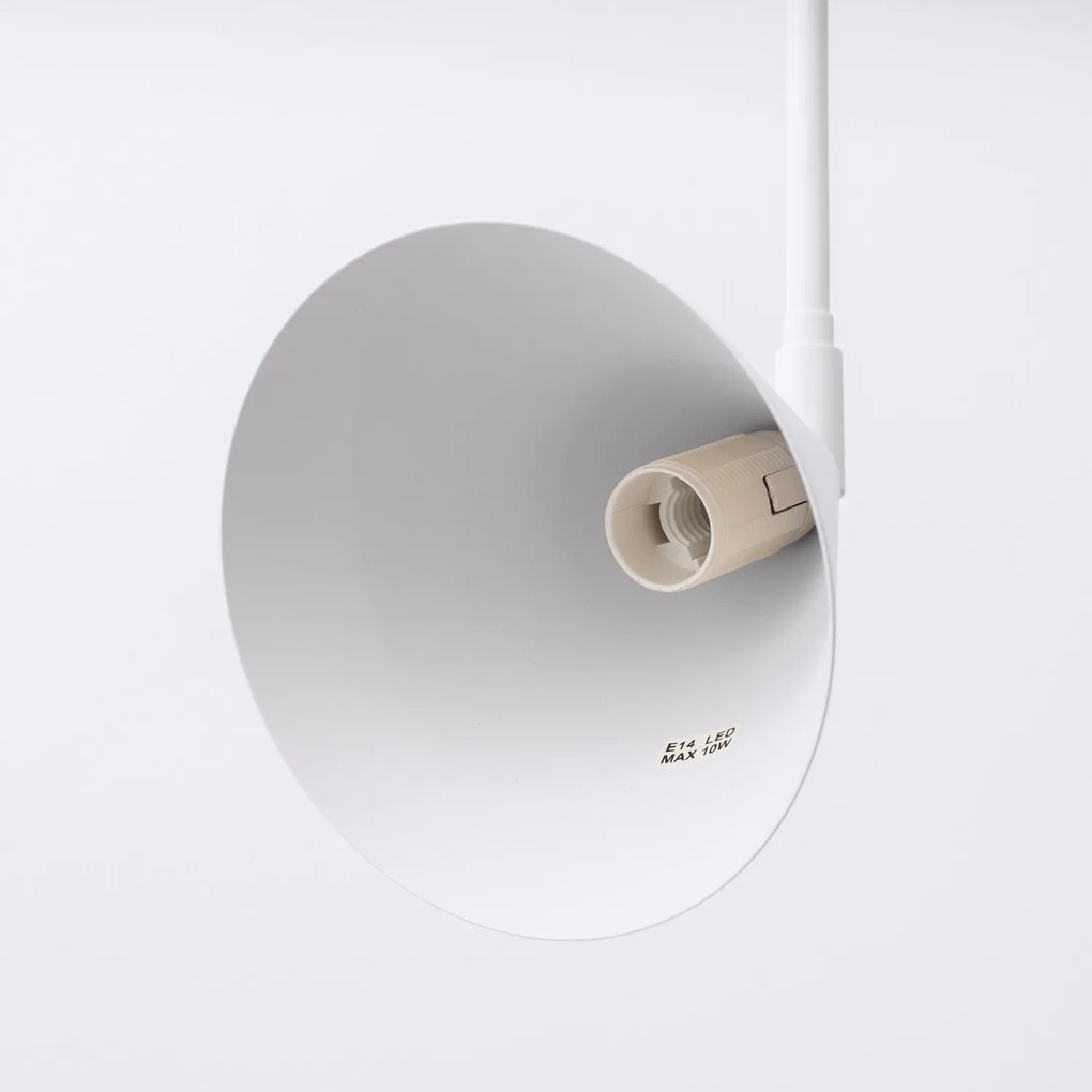 Sollux Lighting Nástěnné svítidlo NOX bílé