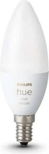 Philips Hue White and Color Ambiance - Chytrá LED žárovka E14, 470 lm 929002294204
