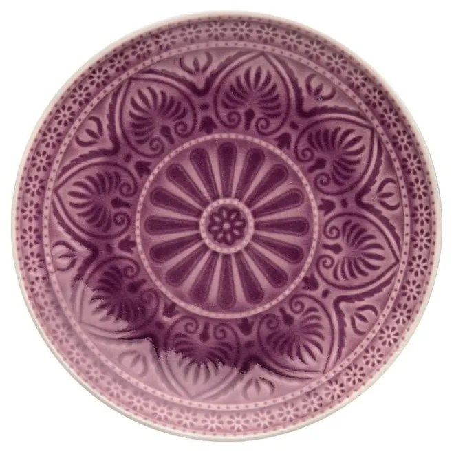 Butlers SUMATRA Talíř 21 cm - fialová